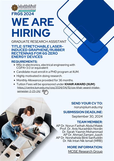 norun abdul malek on linkedin looking for gra phd at iium