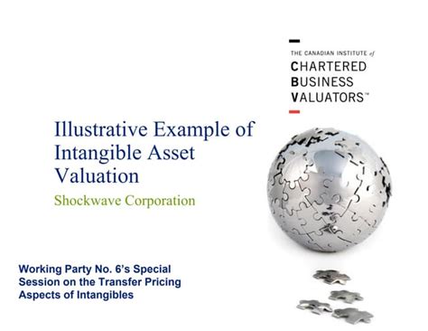 Illustrative Example Of Intangible Assets Valuation Pdf Stocks And