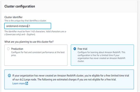 redshift instance types learn the types of instances available in