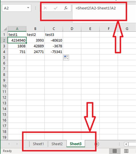 Microsoft Excel How To Subtract Compute Delta Between Two Sheets Super User