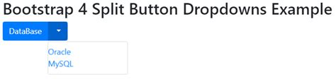 Bootstrap 4 Button Groups W3schools