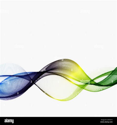 Abstract Motion Smooth Color Wave Vector Curve Rainbow Lines Stock Vector Image And Art Alamy