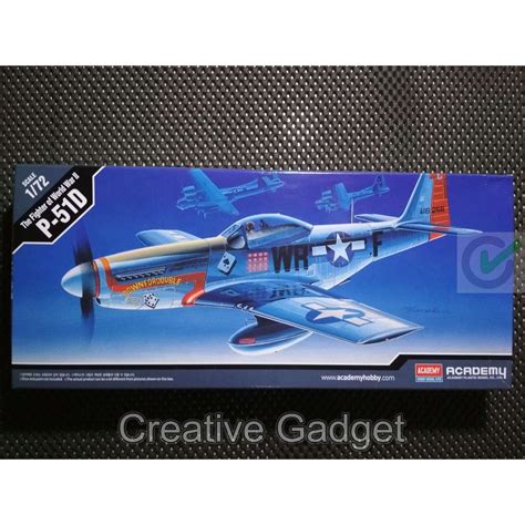 Jual Model Kit Academy 1 72 Us Fighter Aircraft P 51d P51 Korean