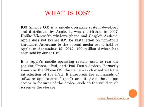 Ppt Difference Between Ios And Android Powerpoint Presentation Free