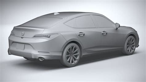 Acura Integra 2023 3d Model 159 3ds C4d Fbx Lwo Ma Obj Max