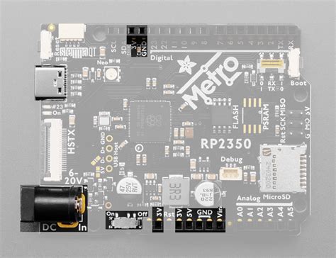 Pinouts Adafruit Metro Rp2350 Adafruit Learning System