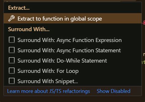 Remove Surround With From Labels In Options Under The Surround With Option Issue