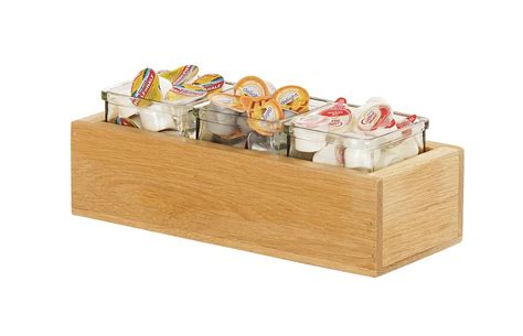 Sydney 3 Jar Display Oak Cal Mil