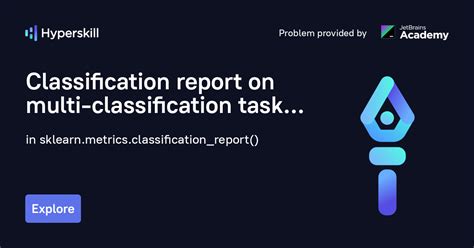 classification report sklearn