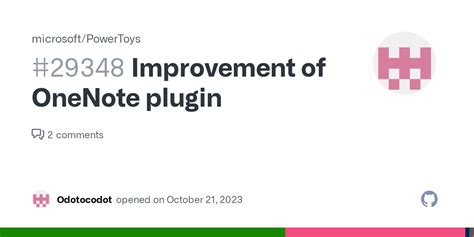 Improvement Of OneNote Plugin Issue Microsoft PowerToys GitHub