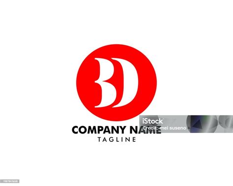 초기 편지 Bd 로고 템플릿 디자인 0명에 대한 스톡 벡터 아트 및 기타 이미지 0명 깨끗한 디자인 Istock