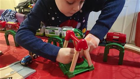 მატარებელი საბავშვო ვიდეო ხის სათამაშოები მანქანები Youtube