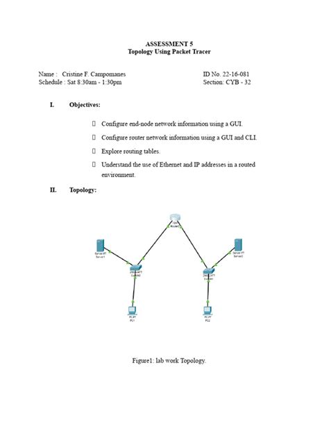 Assessment 5docx Pdf Computer Network Router Computing