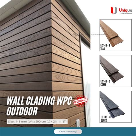 Jual Wpc Outdoor Ceiling Woodpanel Dinding Outdoor Wpc Ceiling Wall Cladding Shopee