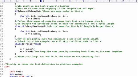 Programming Interview 28 Find Intersection Of Two Lists Youtube