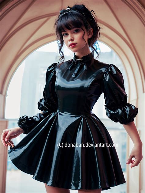 Short Latex Dress By Donaban On Deviantart