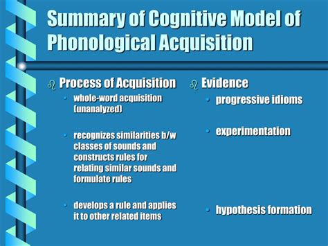 Ppt Phonological Development Powerpoint Presentation Free Download Id201844