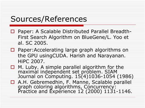 parallel graph algorithms ppt download