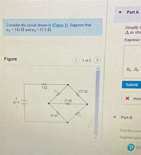solved consider the circuit shown in figure 1 suppose