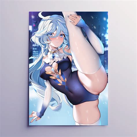 Genshin Impact Ice Skating Furina Squchan