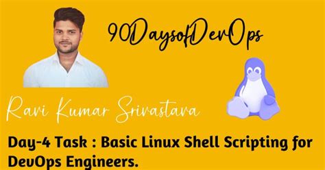 Learn Linux Shell Scripting For Devops Ravi Srivastava Posted On The