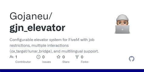 Github Gojaneu Gjn Elevator Configurable Elevator System For Fivem With Job Restrictions