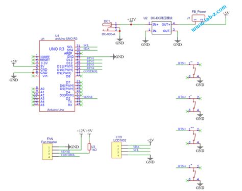 4pin 风扇控制器 Lab Z Com