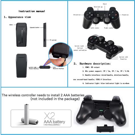 Game Stick Lite 4kemulador De Jogos Game Stick Ps1 Atari Sega Snes Gba Gb Gbc10 Mil Jogo