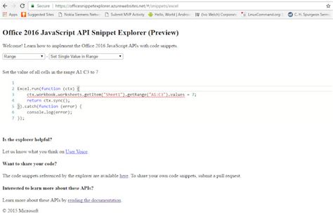 Interested In Learning The New Officejs Excel Add In Urbizedge Limited