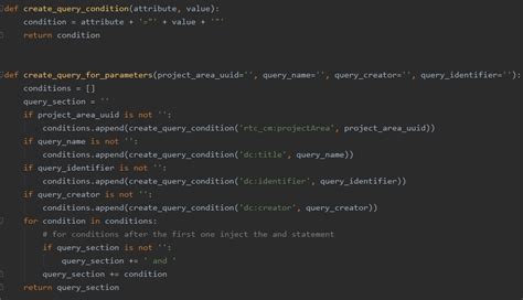 EWM REST API To Access Existing Work Item Queries Rsjazz