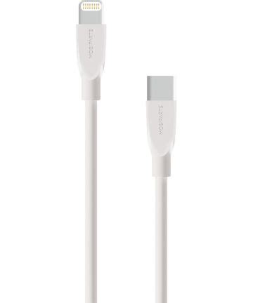Mobiparts USB C Snellader 20W PD Met USB C Naar Lightning Kabel 1M Wit GSMpunt Nl
