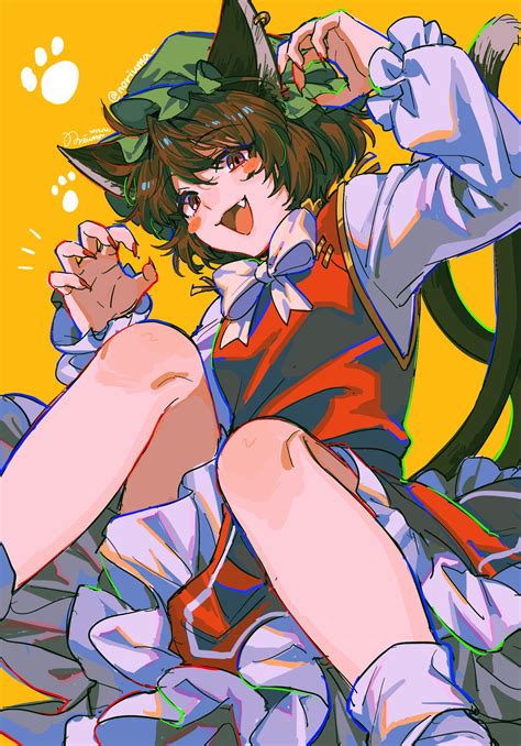 Chen Touhou Drawn By Noriuma Danbooru