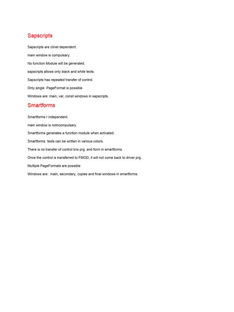 sf diff bw scripts and smartforms pdf
