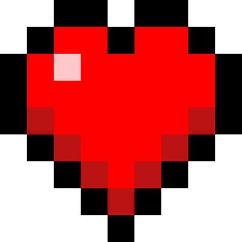 파일 Minecraft Heart Svg 리브레 위키
