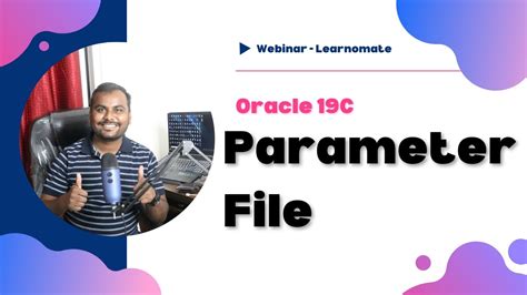 webinar on parameter file in oracle database spfile and pfile in