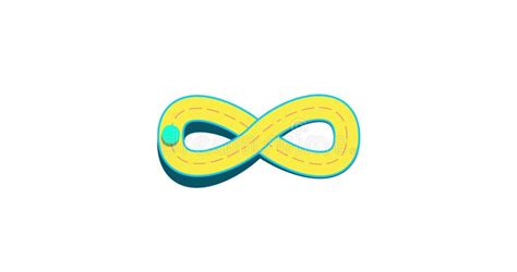 Infinity Sign Seamless Loop 2d Animation Infinity Symbol Loading