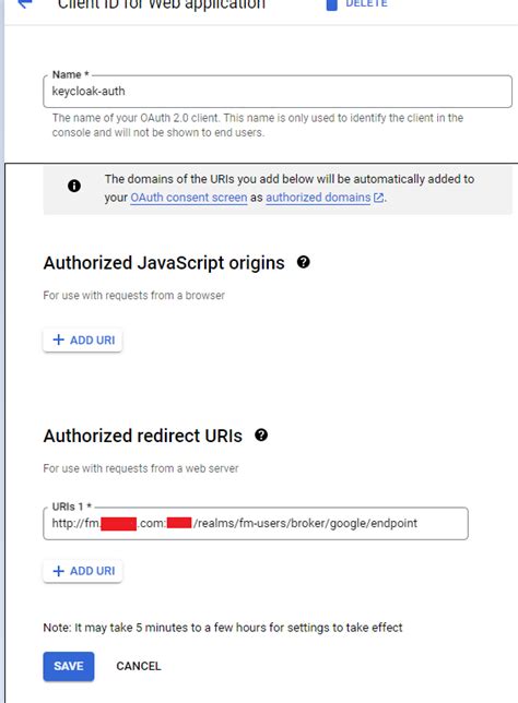 Keycloak And Google OAuth Redirect URI Mismatch Stack Overflow