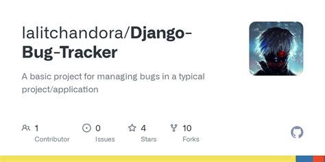 GitHub Lalitchandora Django Bug Tracker A Basic Project For Managing Bugs In A Typical