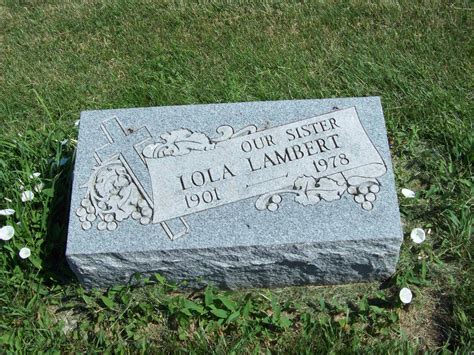 Lola O Lambert 1901 1978 Find A Grave Memorial