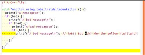 Indentation How To Configure C M Q And TAB Key To Expand Pre Existing TAB Characters Into