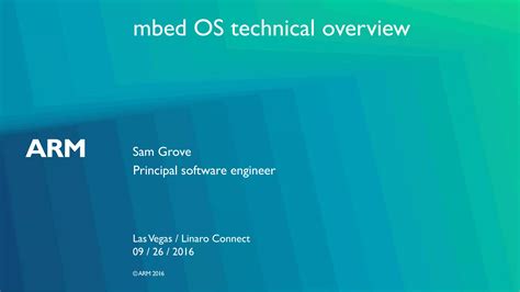 LAS Mbed OS Technical Overview PDF Operating Systems Computer Software And Applications