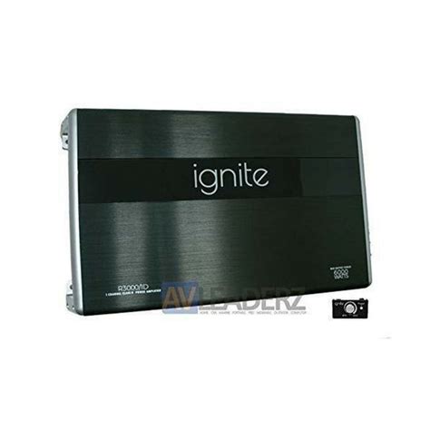 Ignite Audio R30001d Class D Mono Block Car Amplifier 6000 Watts