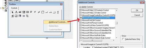 Solved Adding Faceid S In Imagelist Control Excel VBA Experts Exchange