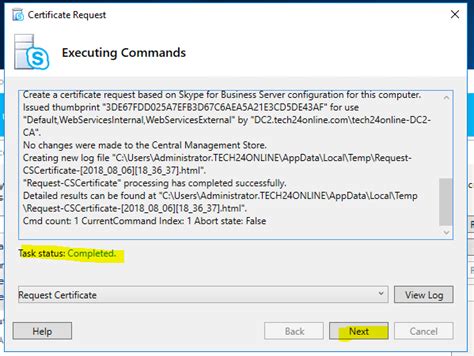 Skype For Business Server 2019 Deployment Step By Step Part 4 Tech24online