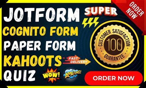 Create Jotform Typeform Googleforms Paperform Kahoots And Pdf Fillable Files By Forms Fiverr