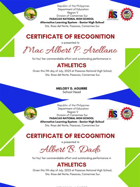 Als Shs Athletics Pdf Philippines