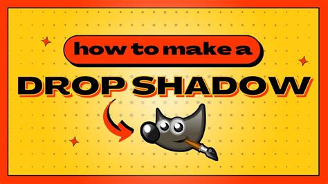 Gimp Add A Drop Shadow Effect To Text Give Floating Or 3d Effect Youtube Gimp Add A Drop Shadow Effect To Text Give Floating Or 3d Effect Youtube