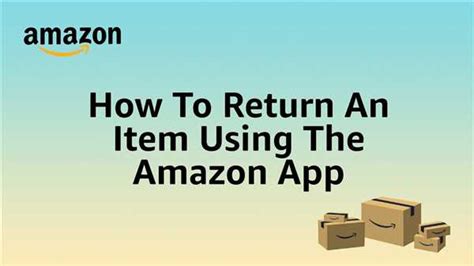 How To Return Amazon Items How To Return An Amazon Package
