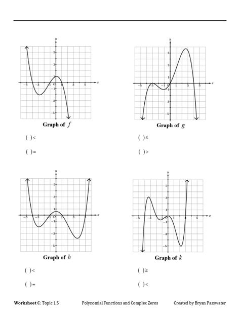 extra practice topic 1 5 polynomial functions complex zeros pdf zero of a function