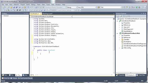 silverlight grid control instant feedback ui mode youtube